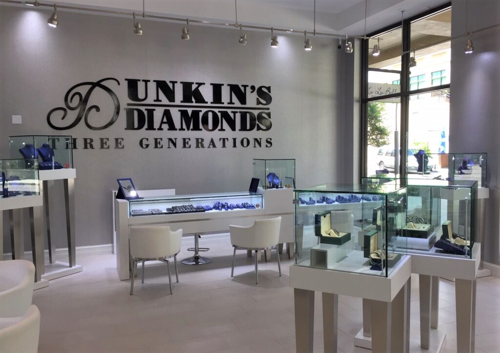 Museum Display Showcases| Dunkin's Diamonds| JPDesignusa